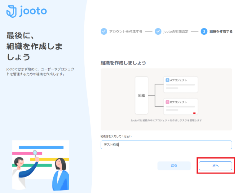 招待された組織に参加できない - タスク・プロジェクト管理ツールJooto (ジョートー)