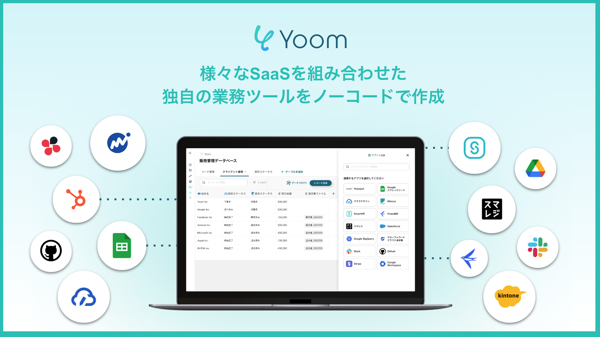 Jooto、SaaS連携データベース「Yoom」と初のiPaaS連携開始。ノンコーディングでタスクと他サービスを紐づけ、業務自動化が可能に ...